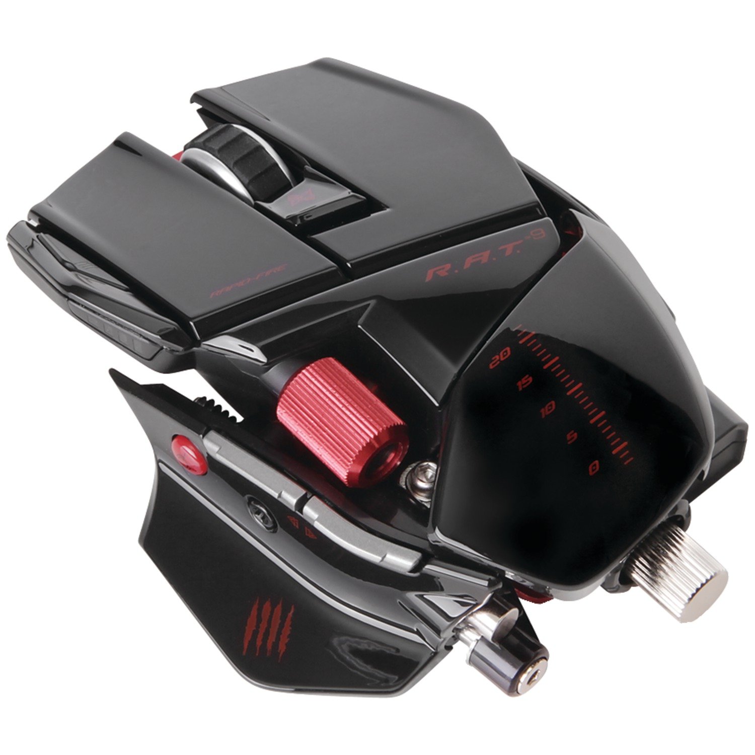 Mad Catz R.A.T.9 Gaming Mouse for PC and Mac: Amazon.co.uk: Computers ...