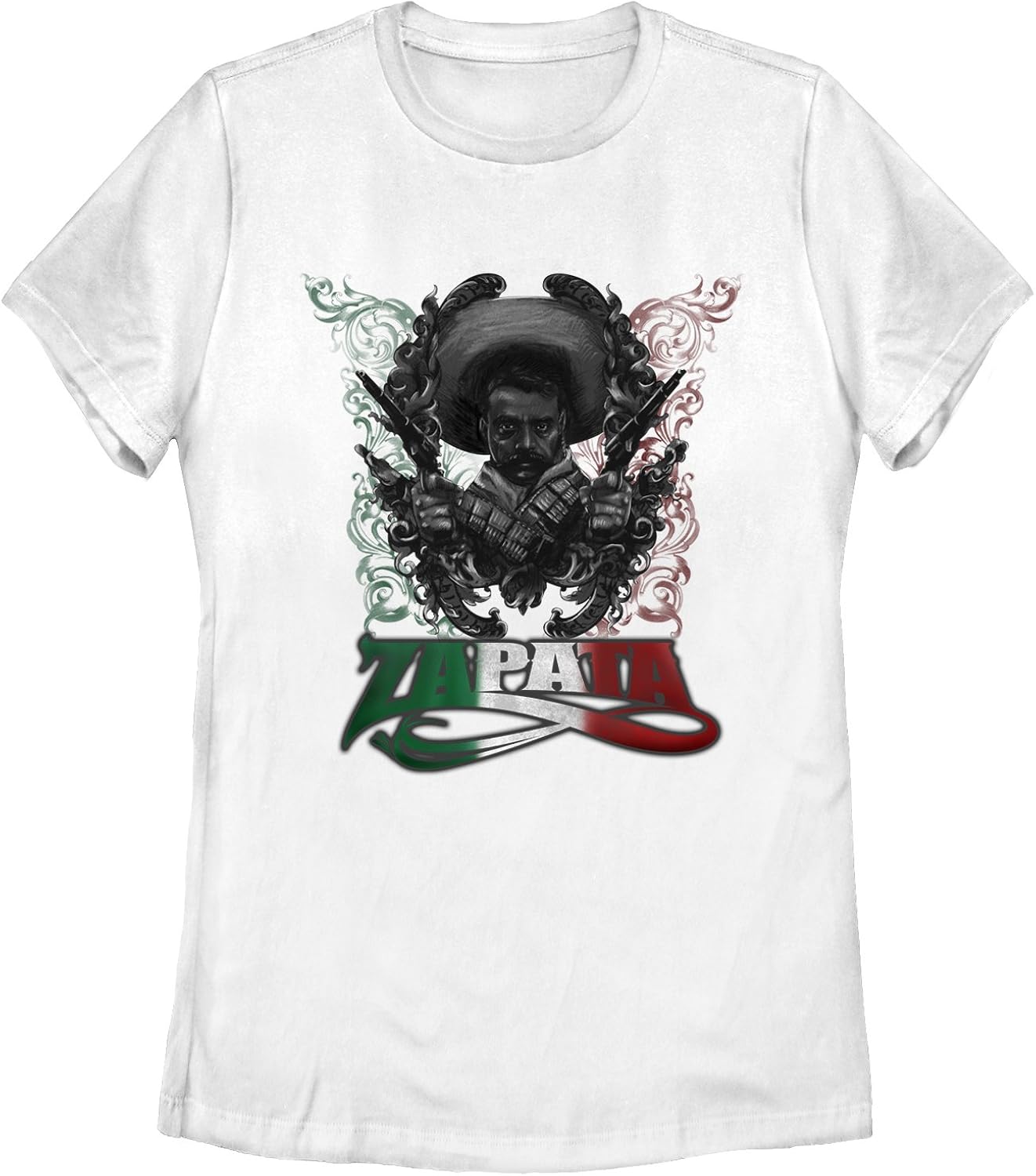 Amazon.com: Aztlan Zapata Womens Graphic T Shirt - Aztlan: Clothing