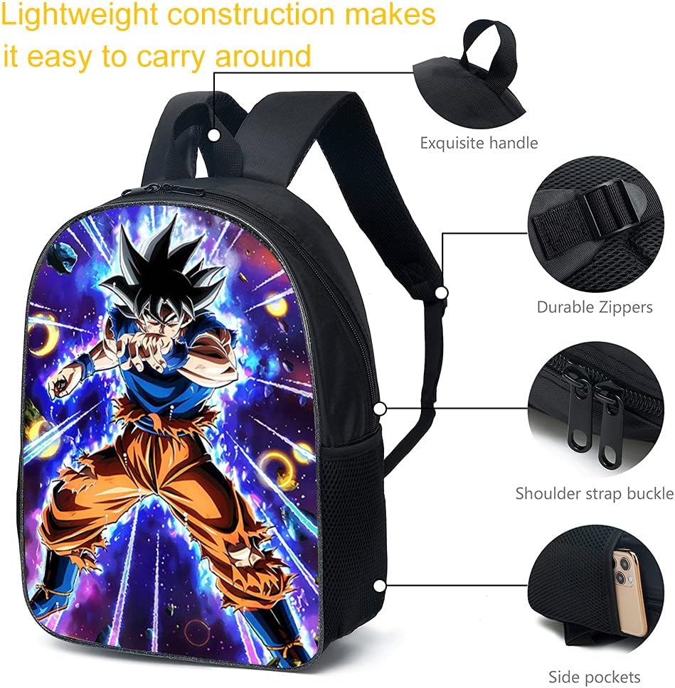 Dragon Ball Backpacks Kids School Backpack Goku School Bag Dragon Ball ...