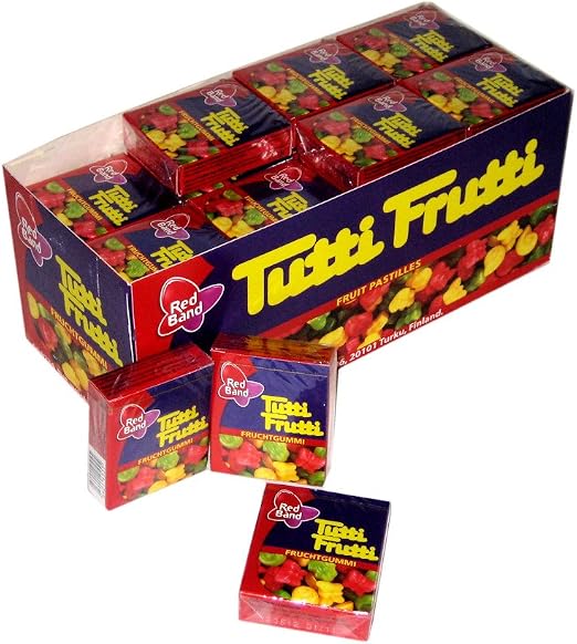Red Band - Tutti Frutti Gumdrops - 48x20g: Amazon.co.uk: Grocery