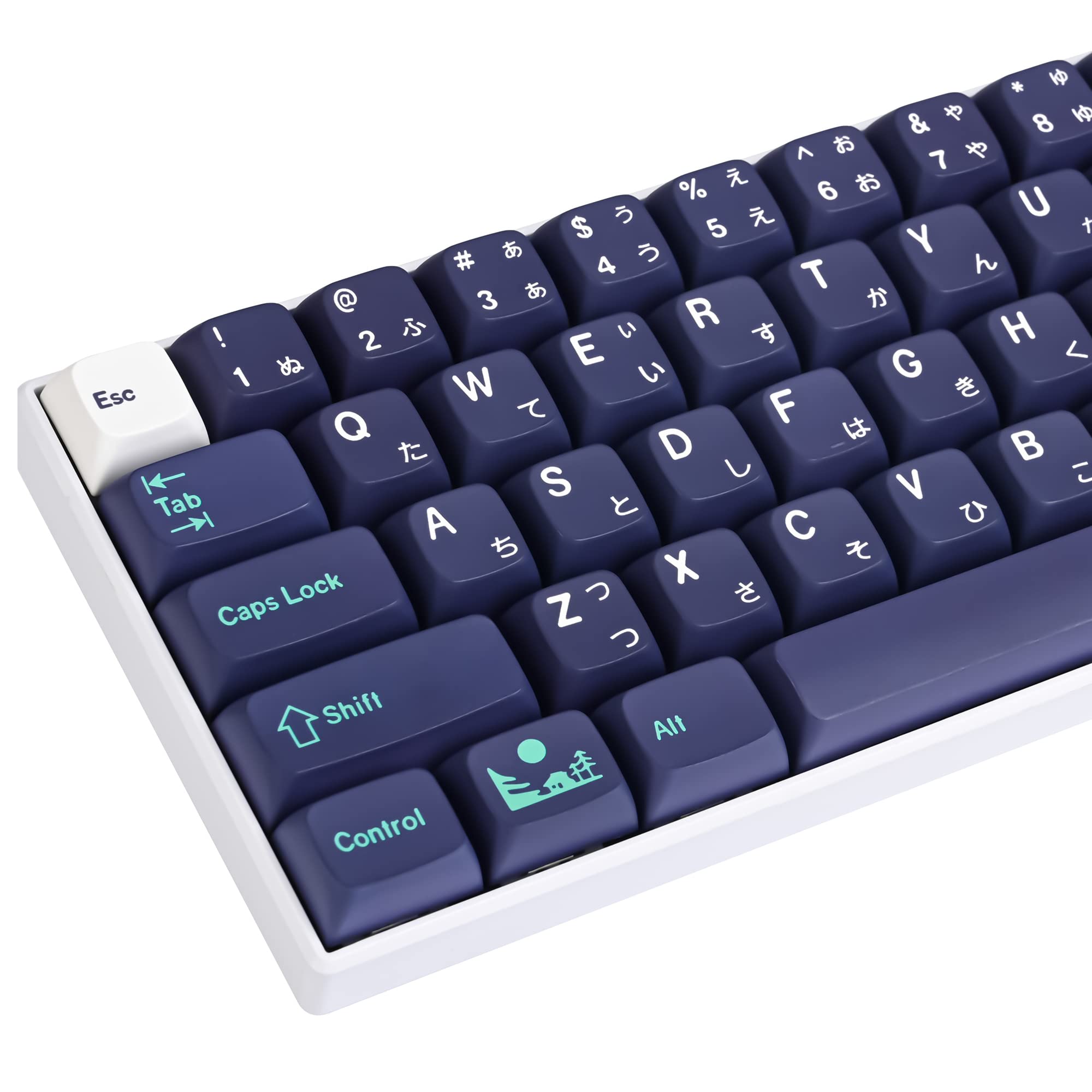 Mua Blue Moon PBT Custom keycaps ，84 Keys Dye Sublimation XDA Key Cap ...