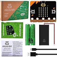 Amazon.com: GeeekPi Micro:bit V2 Go Kit Original Microbit V2 Starter Kit, with BBC Micro:bit V2 ...