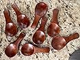 Amazon.com: HANSGO Small Wooden Spoon, 10PCS 3 inches Ice Cream Salt ...