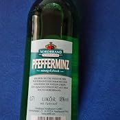 Nordbrand Pfefferminzlikör Kräuter "Pfeffi" (1 x 0,70 l): Amazon.de ...