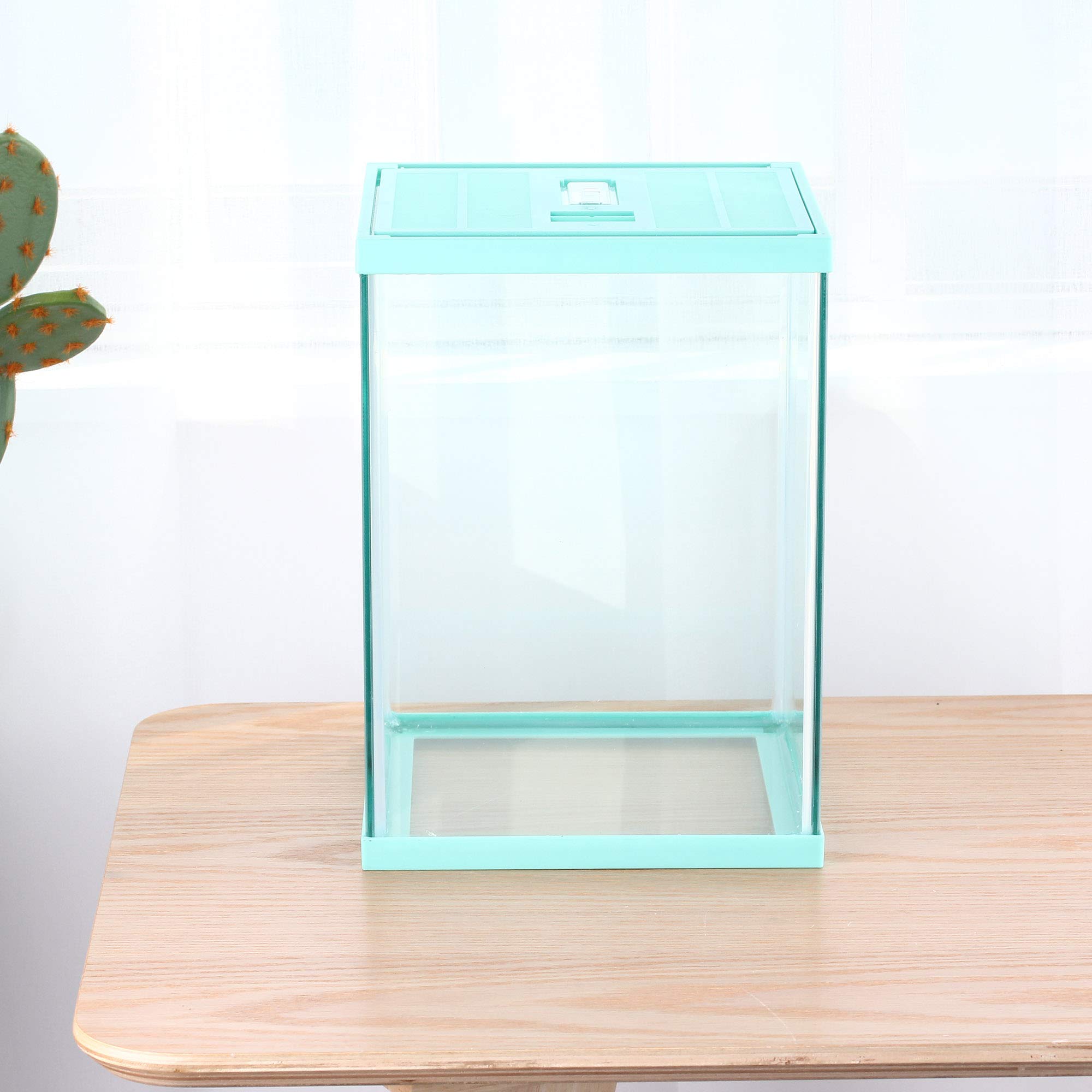 Mua crapelles Reptile Terrarium Kit Green Cage, 7.8x7.8x10.8'' Gecko ...