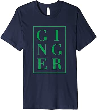 Amazon.com: Ginger Premium T-Shirt: Clothing