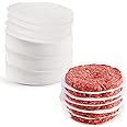 Amazon.com: Cedilis 1500pcs Hamburger Patty Paper, 4.5IN Non-Stick Wax ...