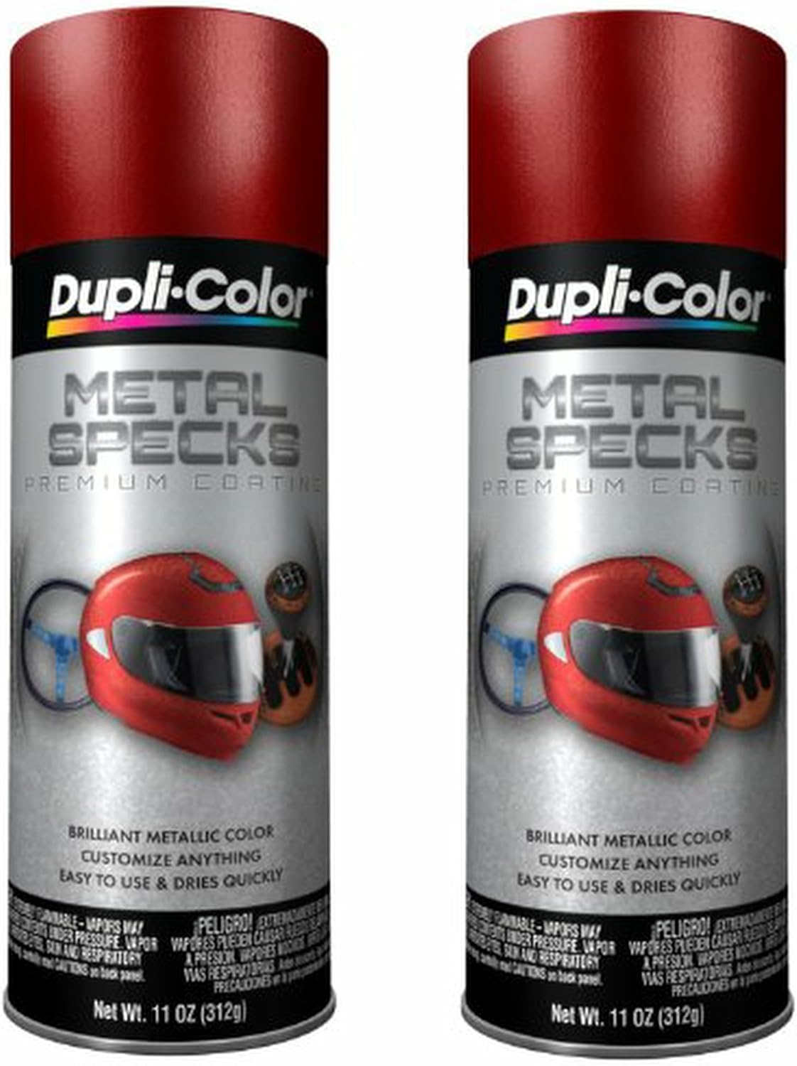 Amazon.com: Dupli-Color MS300 Retro Red Metal Specks - 11 oz (2 PACK ...