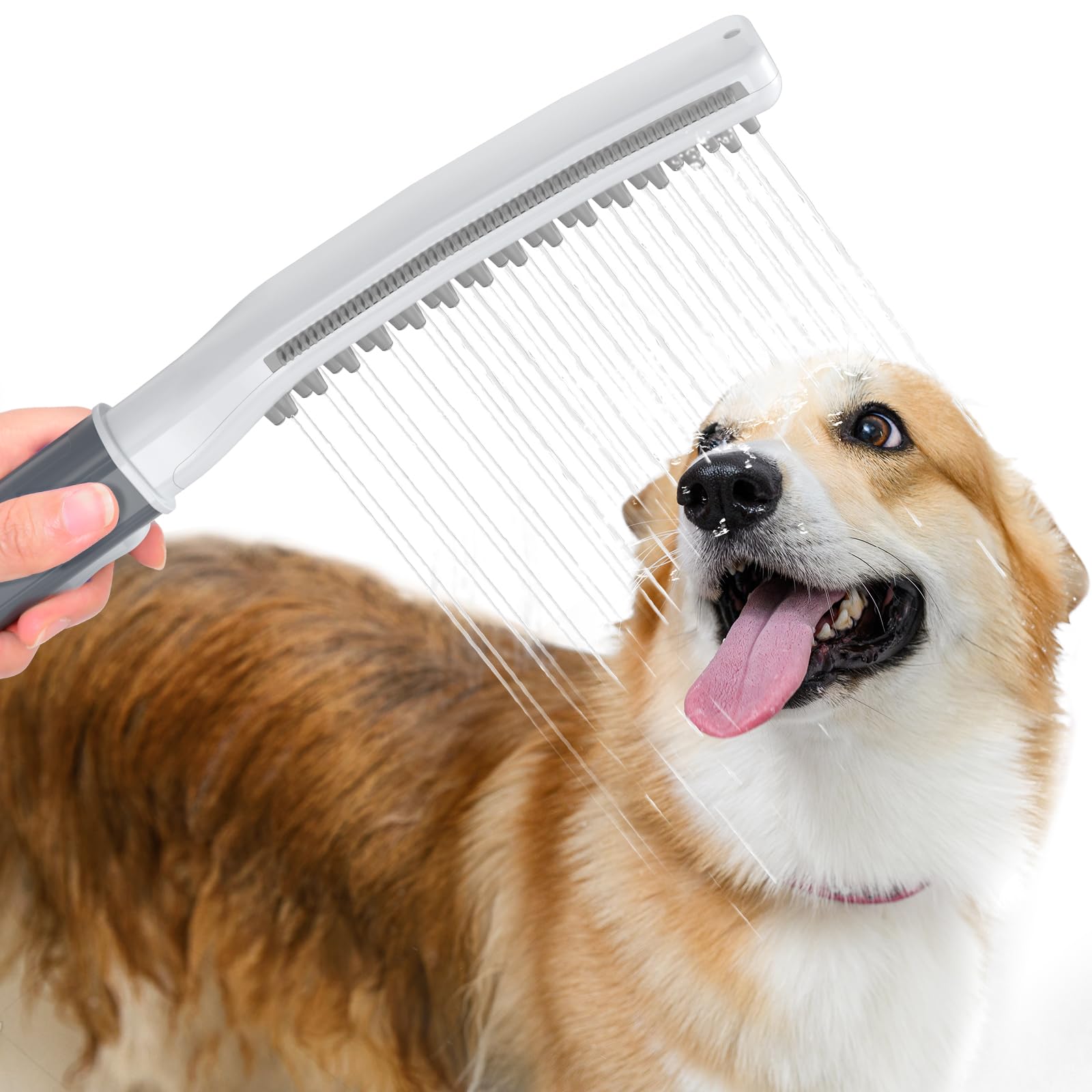 Petlipo Dog Shower Attachment, Dog Shower Head with 3 Spray Modes & One ...