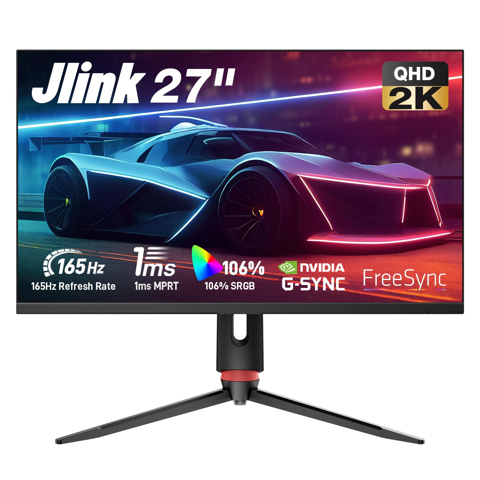 Mua Gaming Monitor - Jlink 27" 165Hz 1ms 1440P QHD (2560x1440) 106% ...