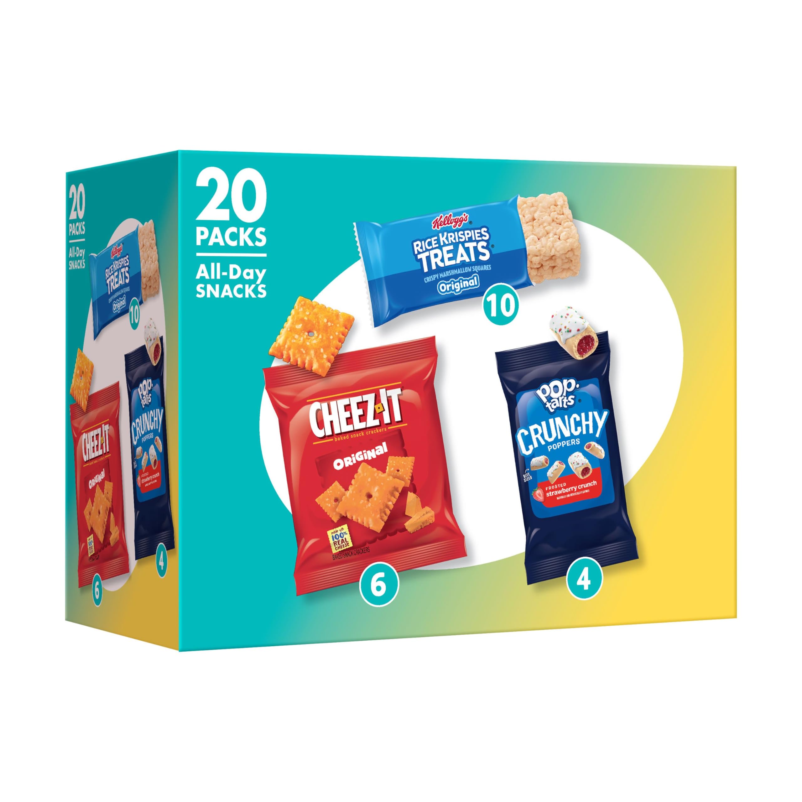 Kellogg's Cheez-It, Pop-Tarts & Rice Krispies Treats All-Day Snacks ...