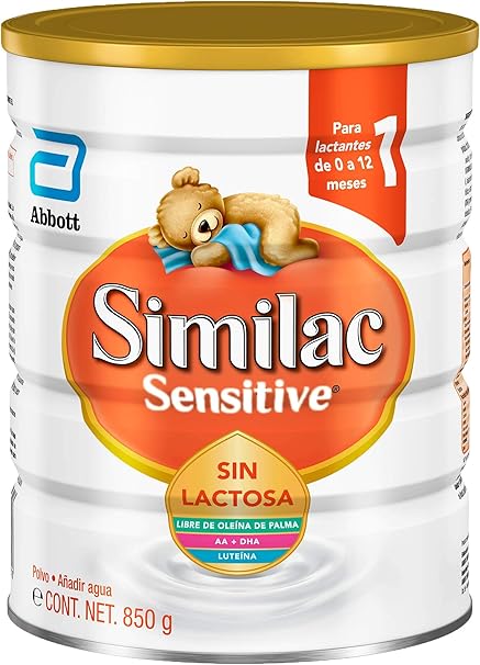 Similac Sensitive | Fórmula Infantil Para Bebés Intolerantes A La ...