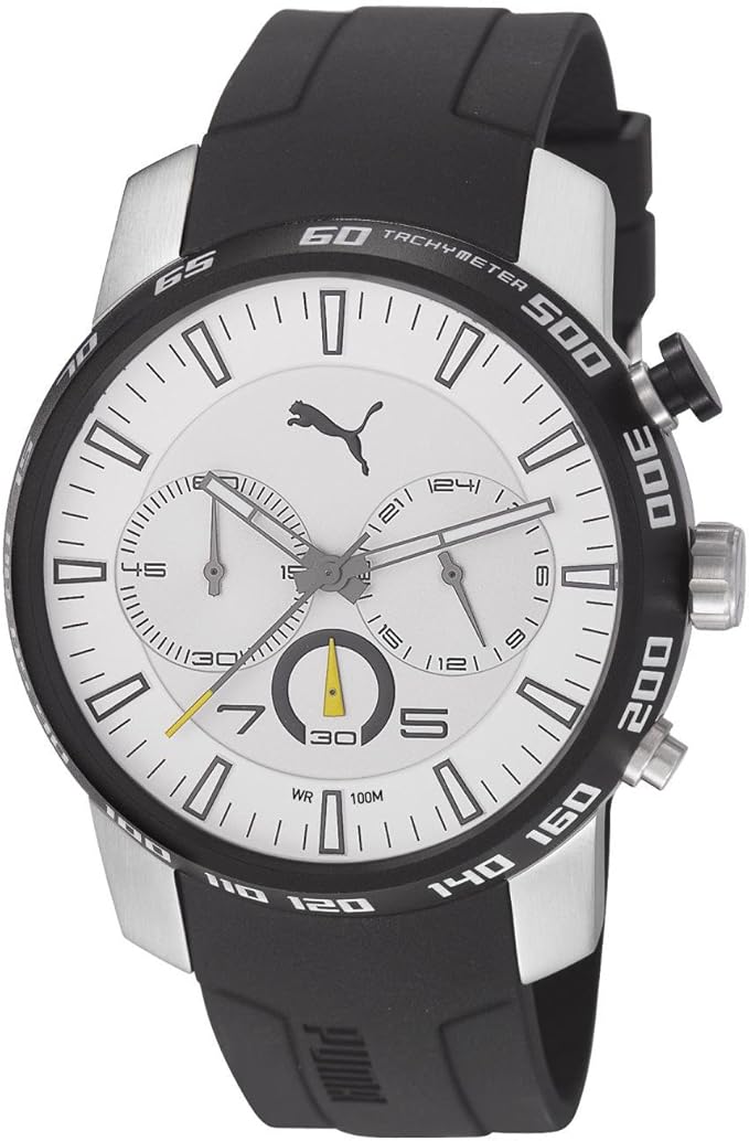 Puma Herren-Armbanduhr XL Essence Chrono Chronograph Quarz Resin ...