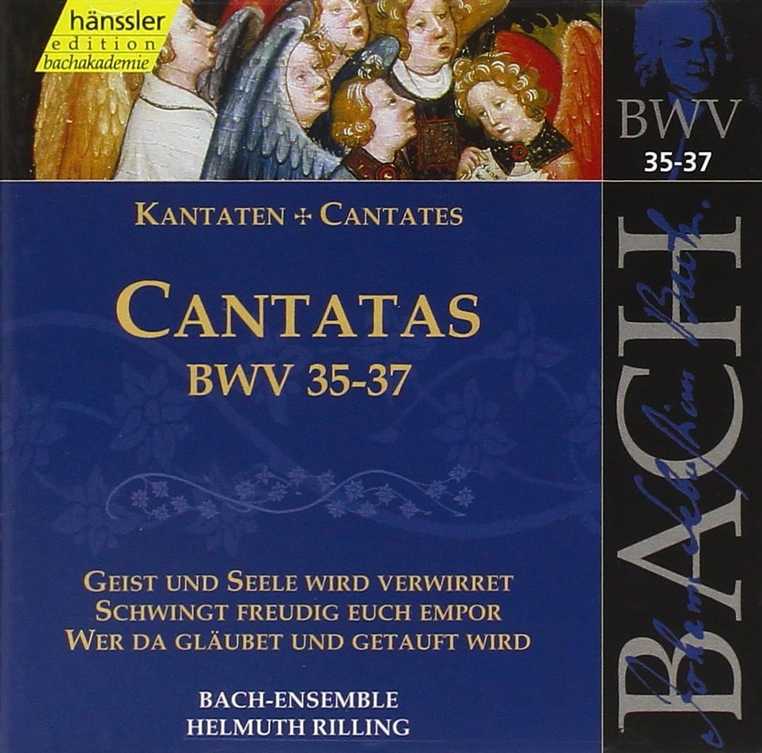 Bach: Cantatas, BWV 35-37 (Edition Bachakademie Vol 12) /Rilling ...