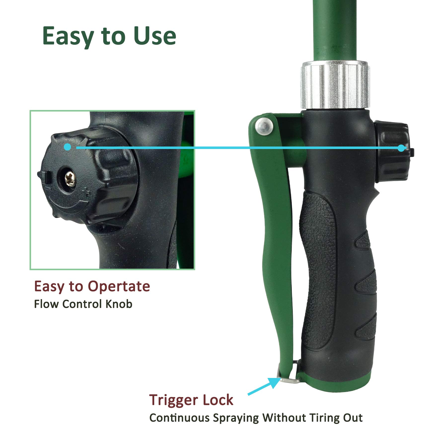 Mua FLORIAX Watering Wand with Rotating Head Heavy Duty 24 Inch ...