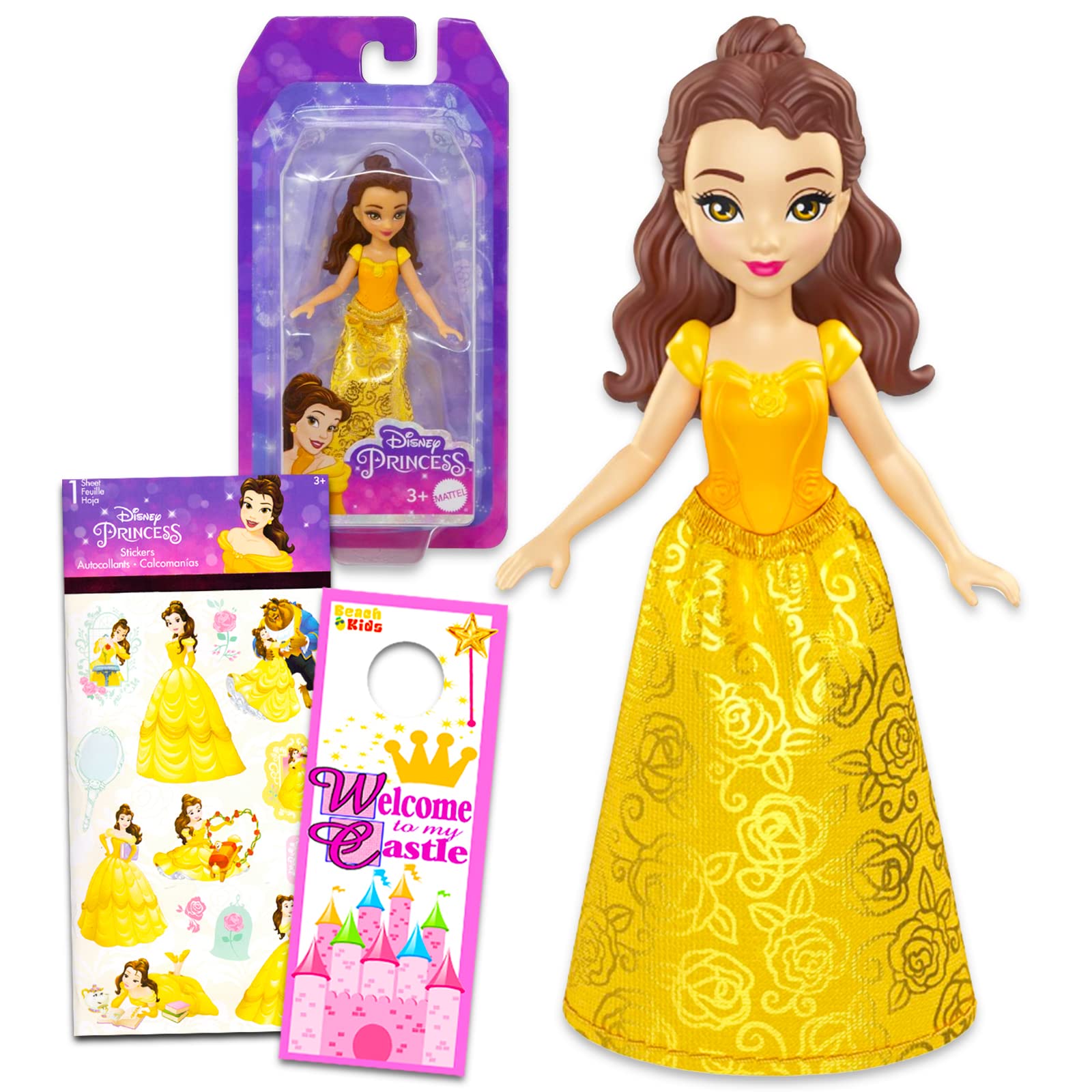 Mua Belle Doll for Girls - Beauty and The Beast Bundle with 4" Belle ...
