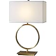 Amazon.com: Uttermost 26559-1 Duara Circle Table Lamp, White : Tools & Home Improvement