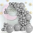 Amazon.com: Grey Balloons, 140pcs 18 12 10 5 Inch Different Sizes Pack ...
