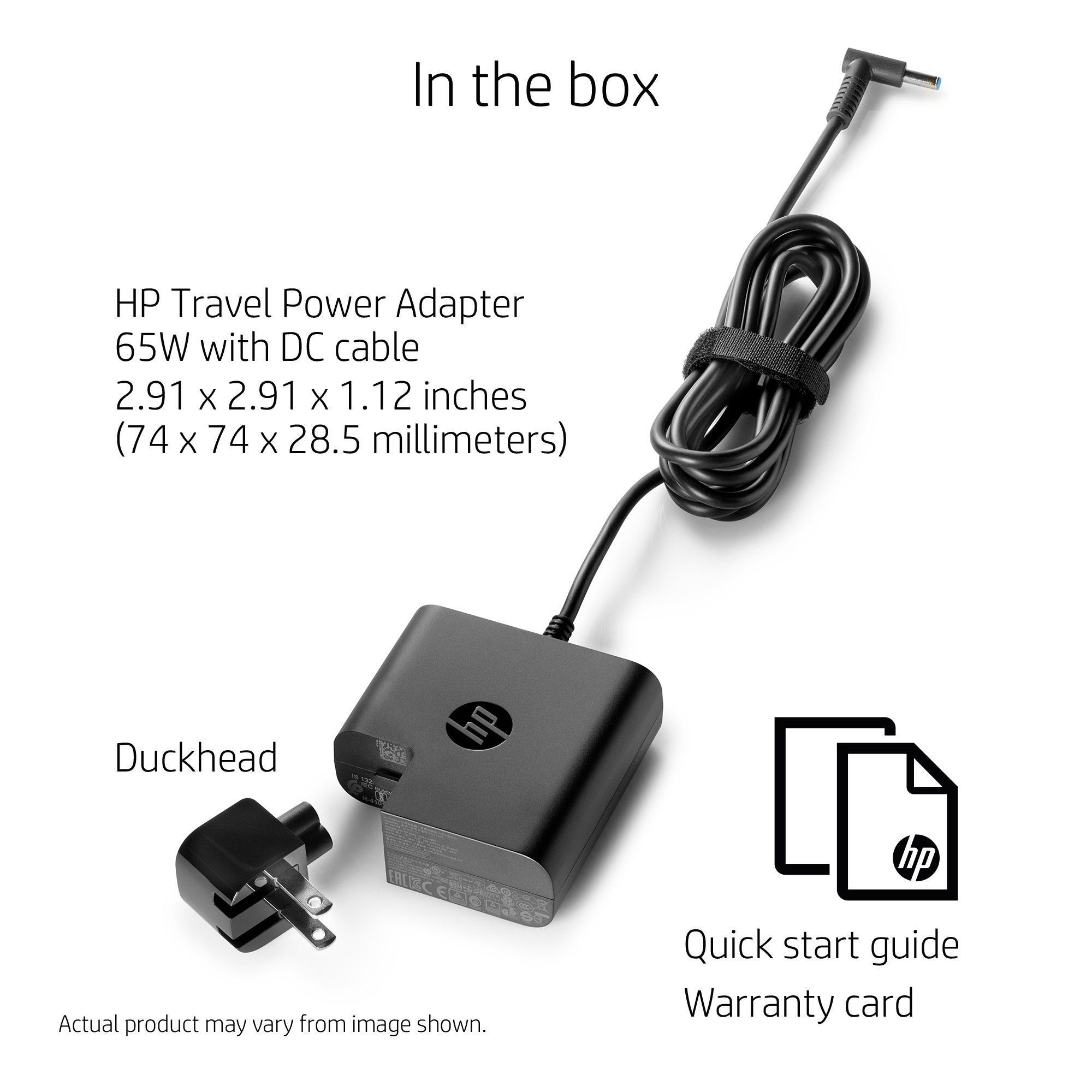 Mua HP 65W Laptop Travel Power Adapter (4.5 millimeter connector) trên ...