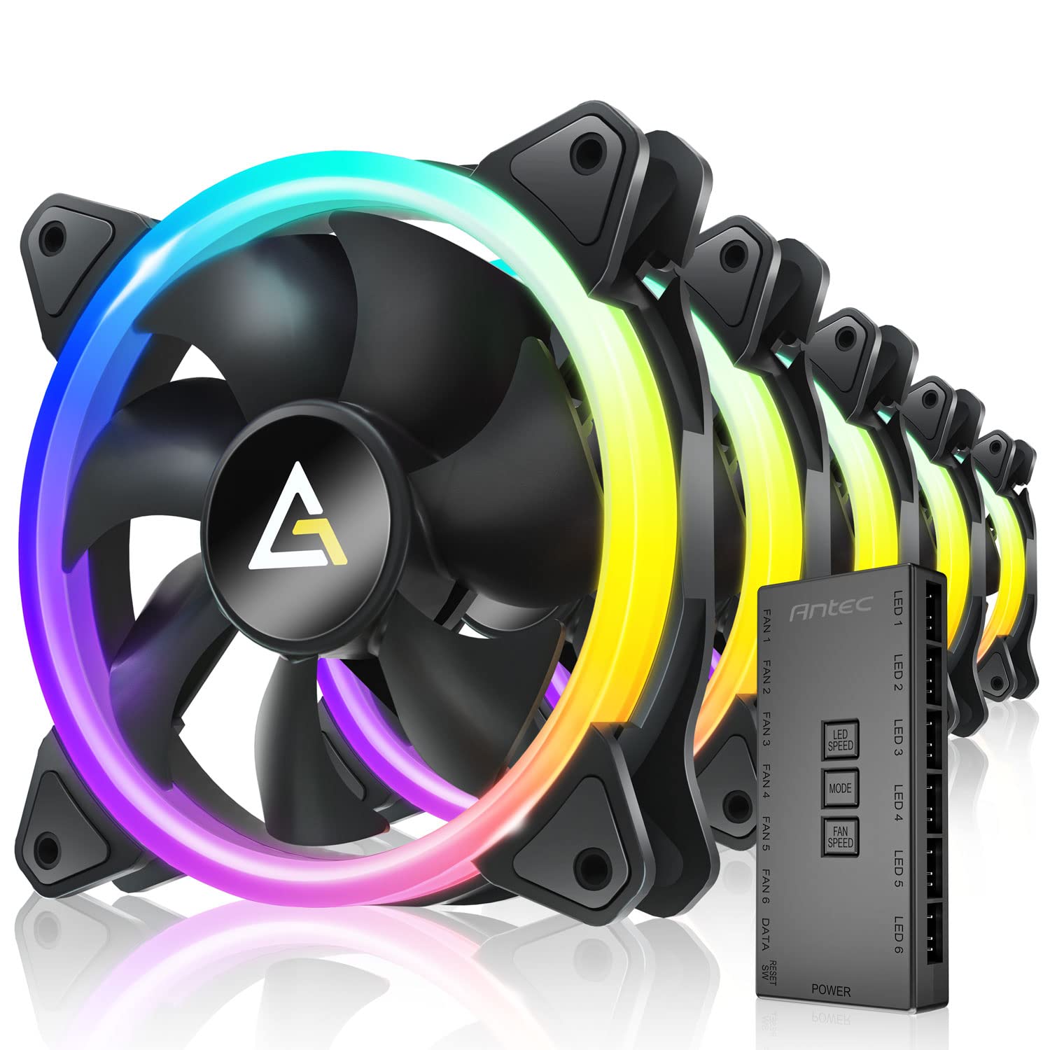 Mua Antec RGB Fans, PC Fans, 120mm RGB Fans, 120mm Case Fan 5 Packs ...
