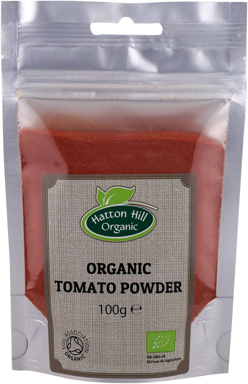 Organic Tomato Powder 100g by Hatton Hill Organic - Free UK Delivery ...