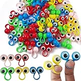 Amazon.com: Frienda 30 Pieces Eye Finger Puppets Eye On Rings Googly ...