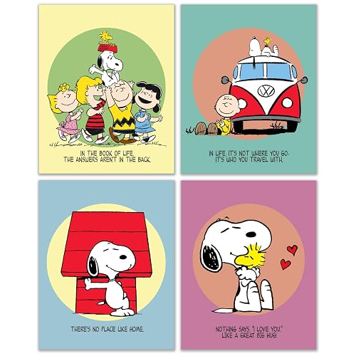 BigWig Prints Snoopy Poster - Charlie Brown Poster, Snoopy Wall Art ...