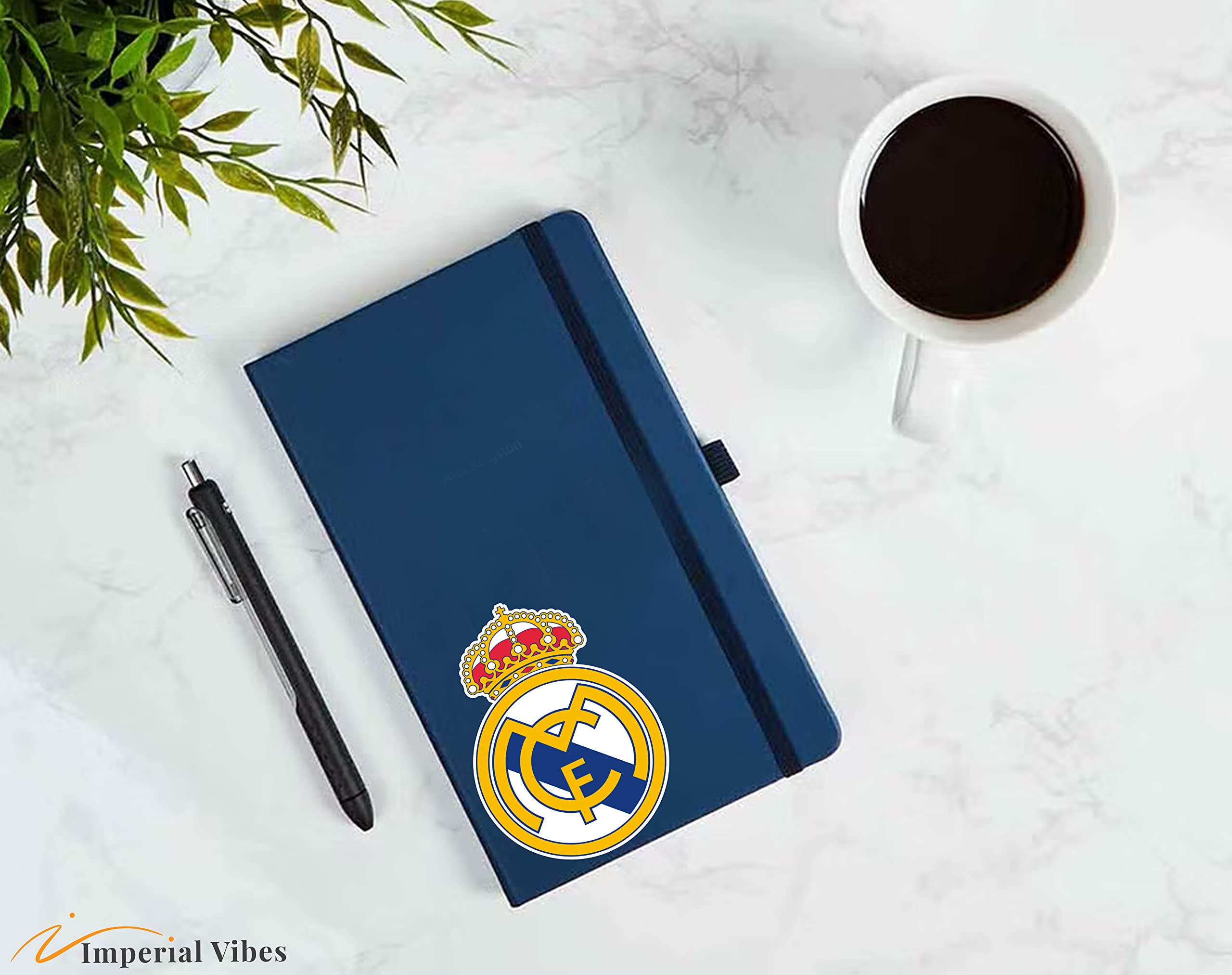 Mua Imperial Vibes Real Madrid Football Sticker – Vinyl Sticker for Car ...