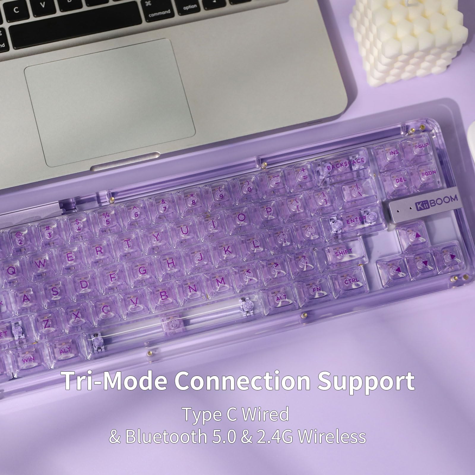 Mua KiiBoom Phantom 68 65% Hot Swappable Crystal Gasket-Mounted ...