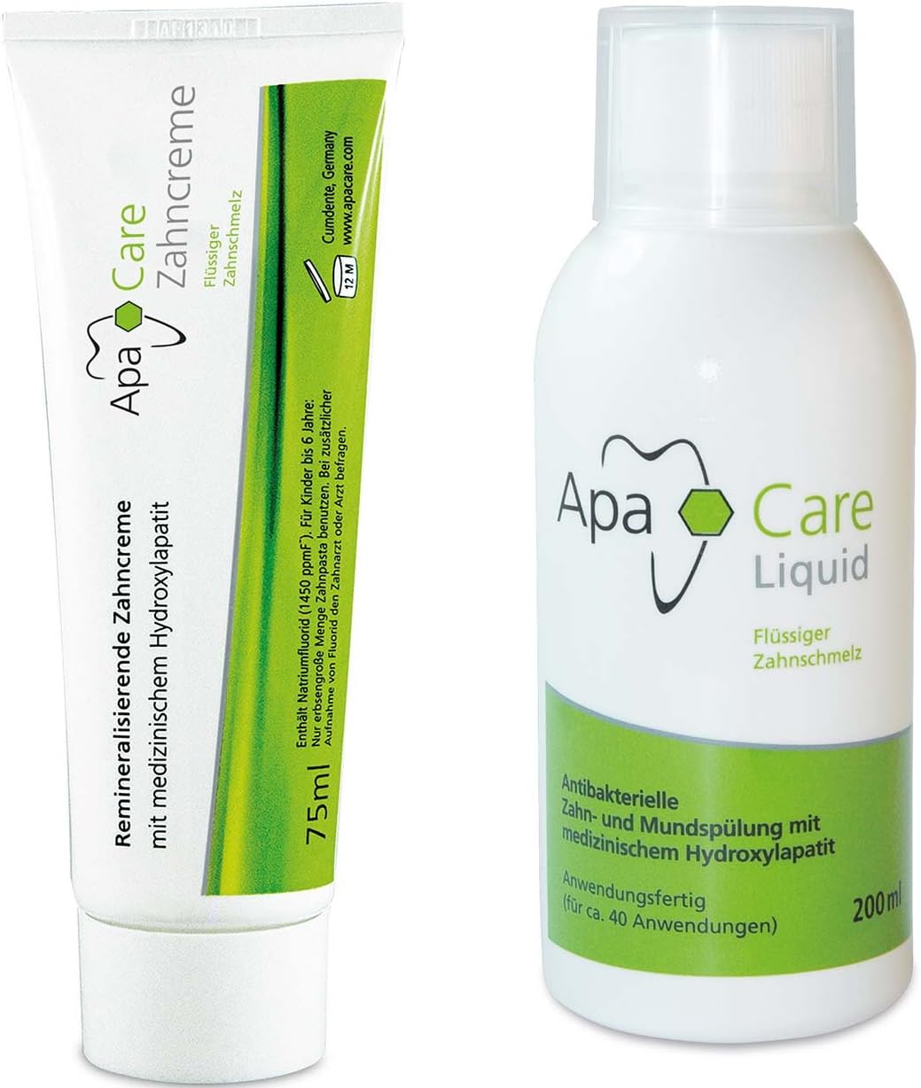 Apacare Oral Care Set mouthwash + Toothpaste – BigaMart