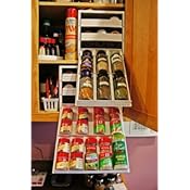 Amazon.com: YouCopia Original 18-bottle Spicestack Spice Organizer ...