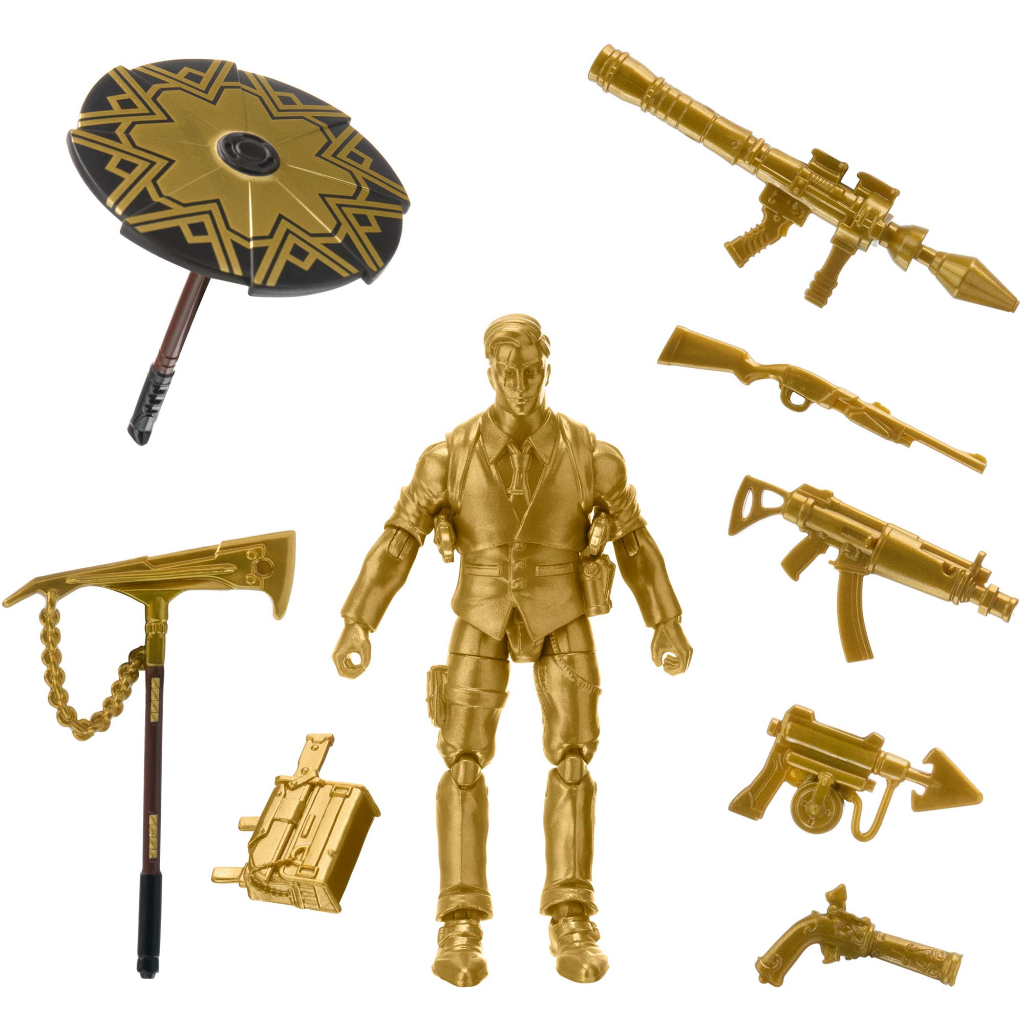 Mua Fortnite Hot Drop1 Figure Pack, with 4-inch Midas-Gold Figure ...