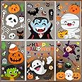 Amazon.com: 6 Sheet Window Clings - Cute Halloween Stickers and Decals ...