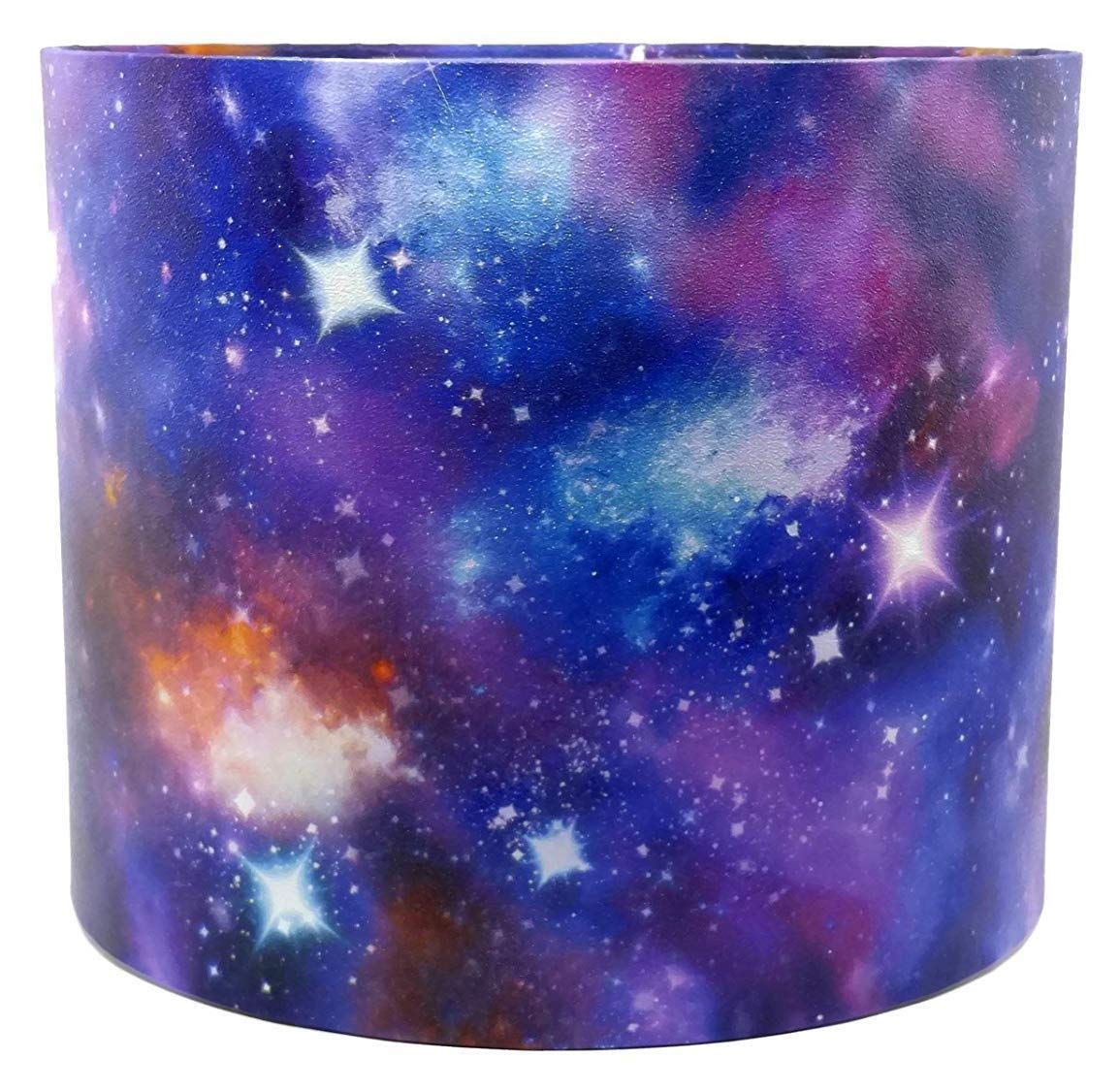 Space Lampshade for A Ceiling Light Shade Large 12" Drum Galaxy Nebula ...