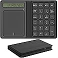 Amazon.com: Bluetooth Number Pad Calculator, Wireless Number Keypad with Touchpad, Slim Foldable ...