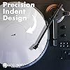 PRO SPIN White Acrylic Turntable Mat - Platter Slipmat for 12" Vinyl ...