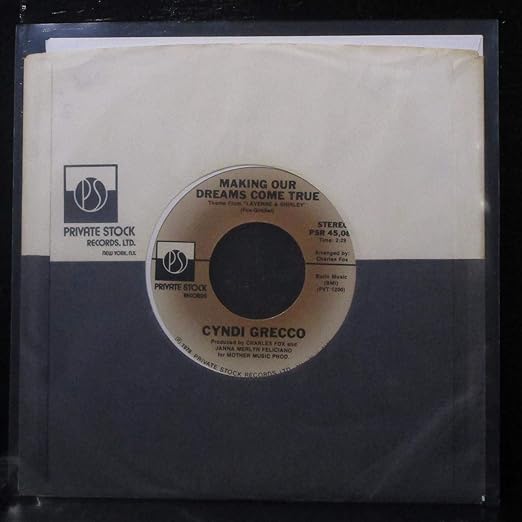 Cyndi Grecco - Cyndi Grecco - Making Our Dreams Come True / Watching ...