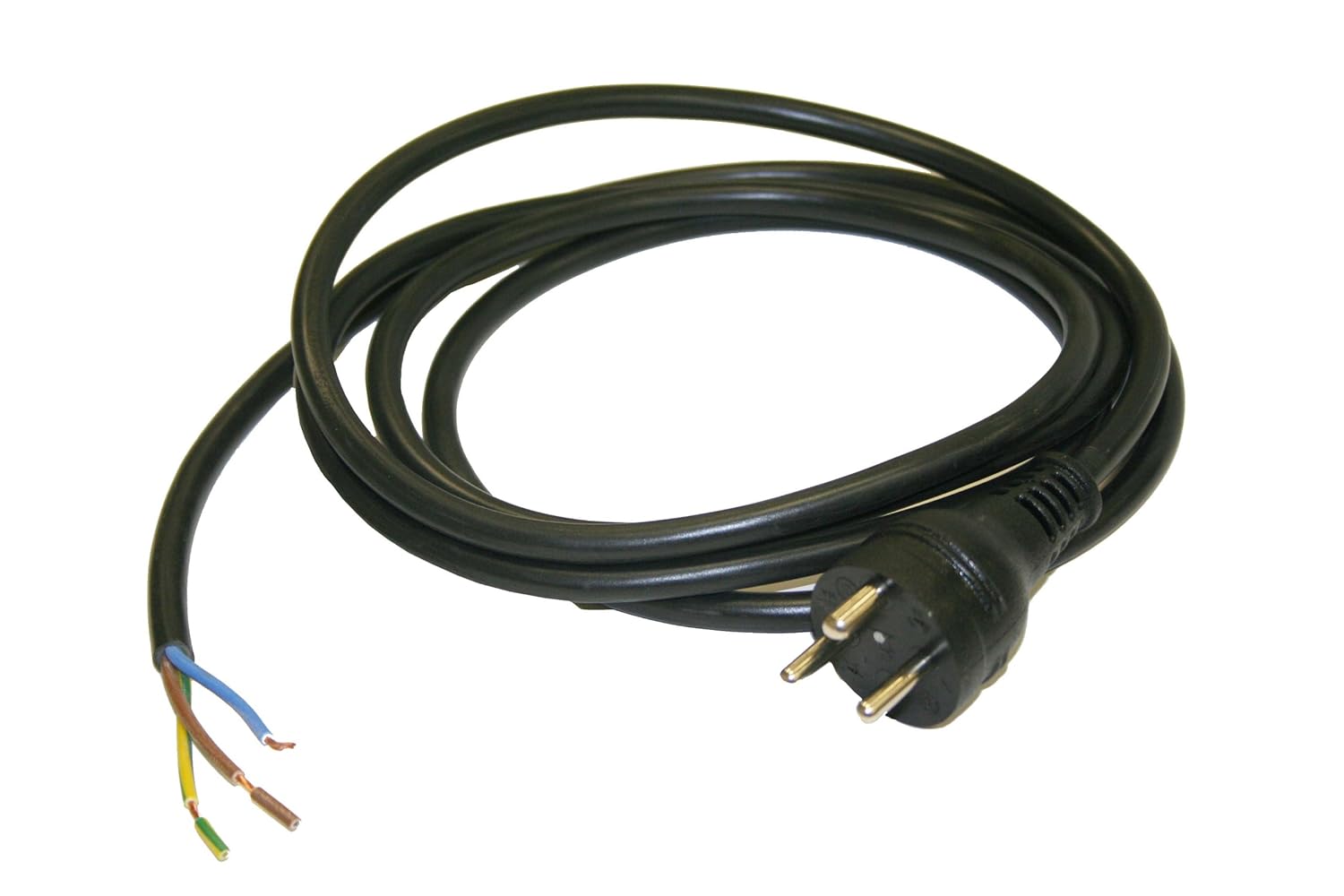 Amazon.com: Interpower 86280600 Danish Power Cord, DK-2-1A Plug Type ...