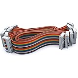 Amazon.com: Sysly IDC20 2x10 Pins Male Header Breakout Board Terminal Block Connector with ...