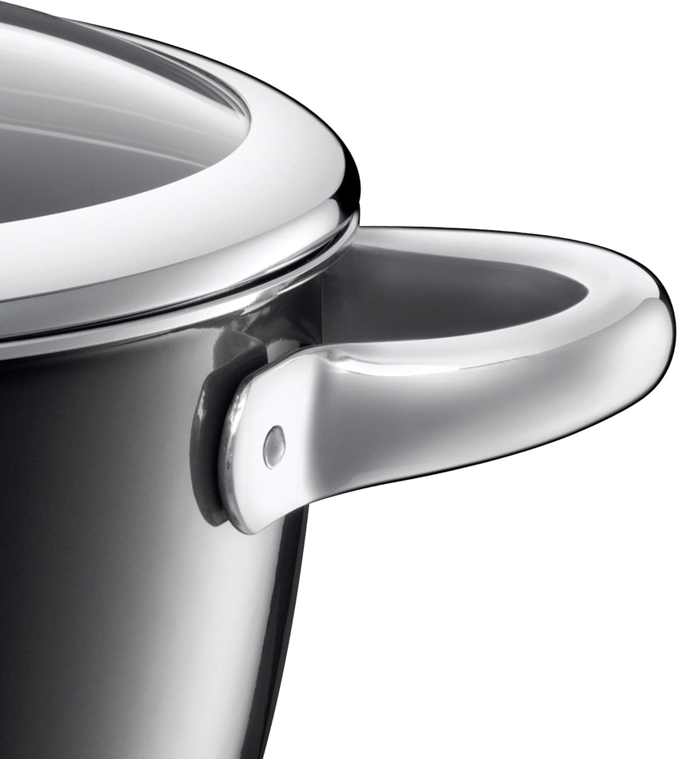 Silit Pot Ø 22 cm Approx. 3.1L Vitaliano Nero Pouring Rim Made in ...