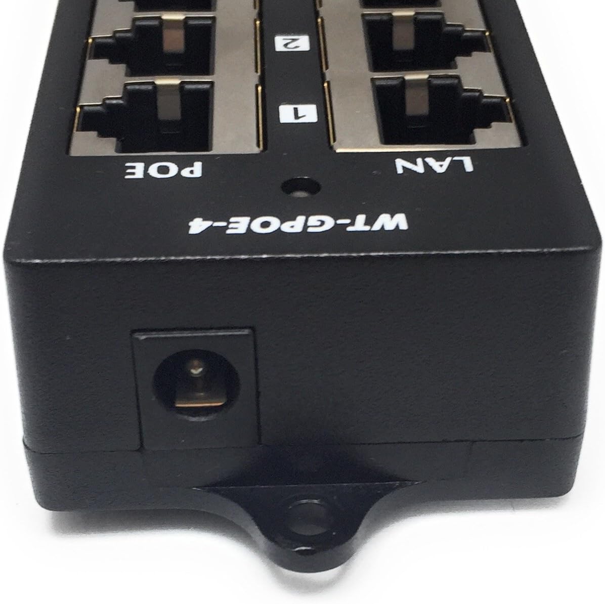 PoE World Gigabit PoE Injector GPOE-4 4 Ports Power Over Ethernet ...