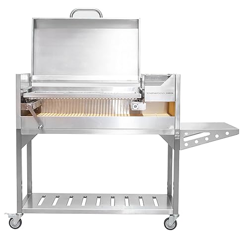 TAGWOOD BBQ Argentine Grill Santa Maria Style Stainless Steel With Top ...