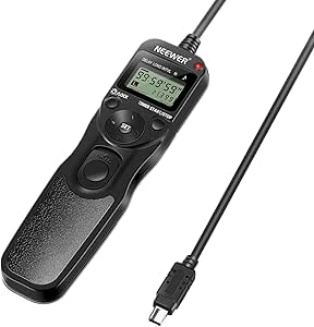 Amazon.com : Neewer Digital Timer Remote Shutter Release Trigger(Replacement for MC-DC2)for ...