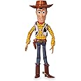 Amazon.com: Disney Woody Interactive Talking Action Figure - Toy Story ...