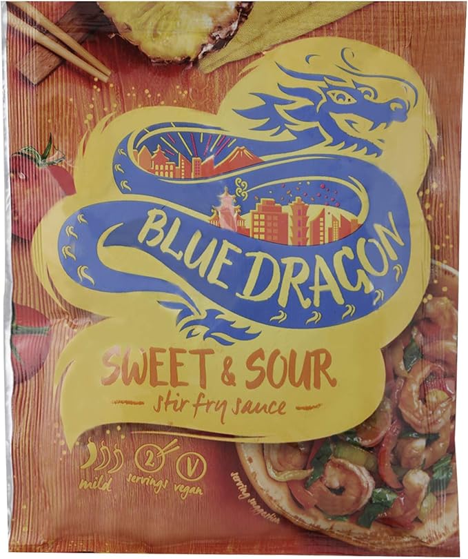 Blue Dragon Sweet And Sour Stir Fry Sauce, 120g: Amazon.co.uk: Prime Pantry