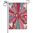 Amazon.com : Valentines Day Garden Flag Valentine Vibes Love Heart ...