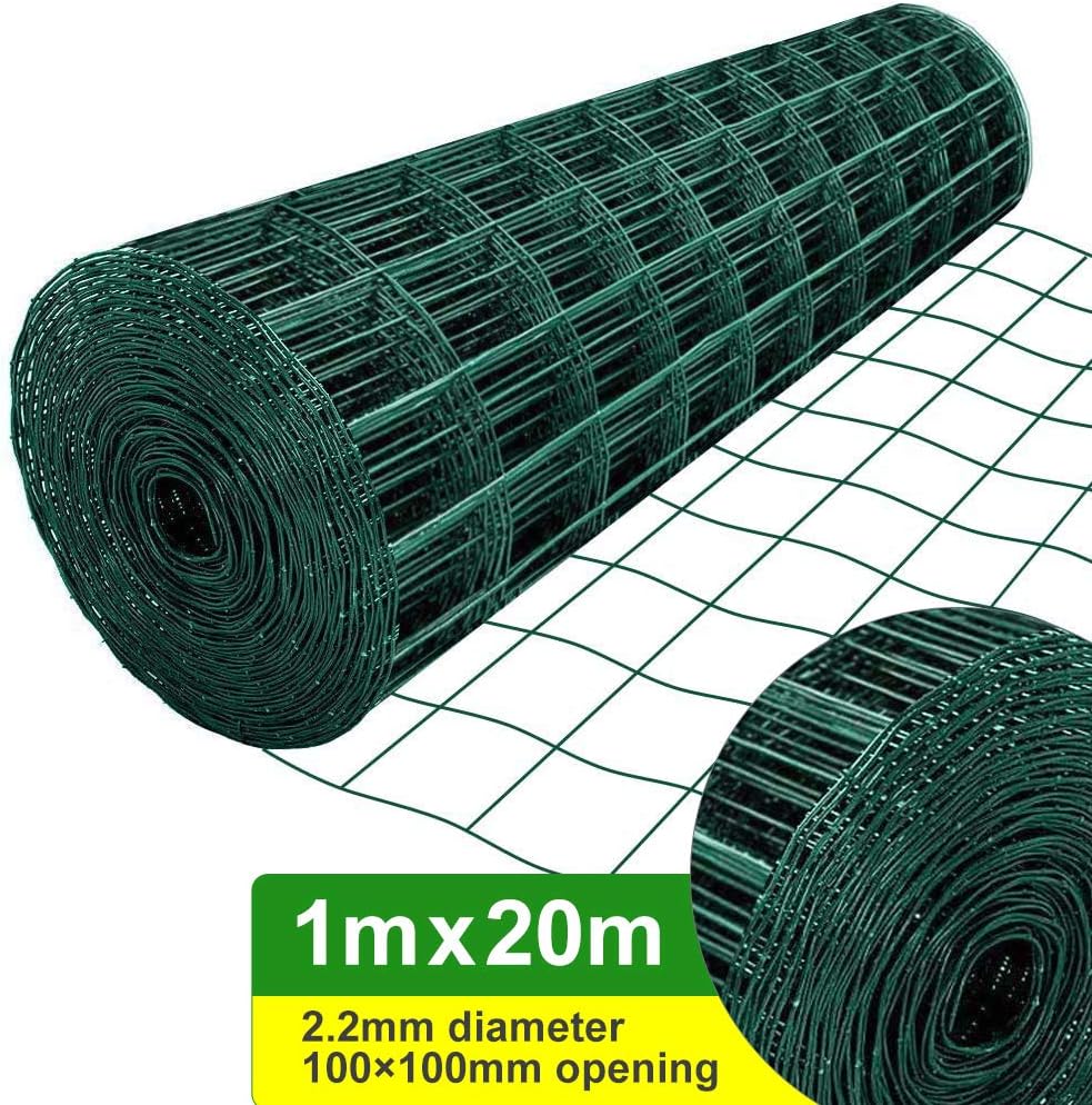 Amagabeli 1M X 20M Drahtzaun Gartenzaun Maschendraht Grünen ...