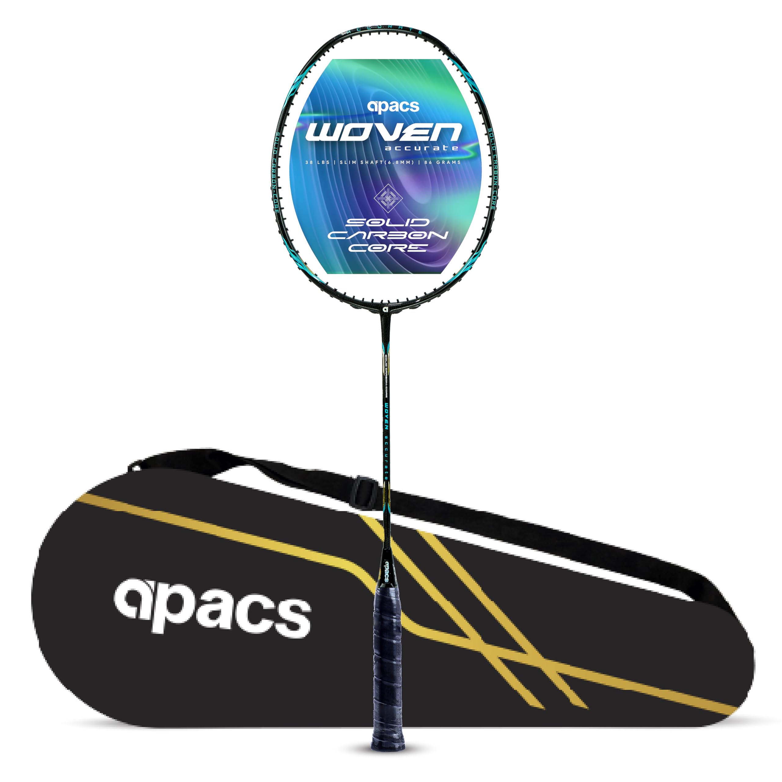 Mua Apacs Woven Accurate Professional Badminton Racket | 30T Solid ...