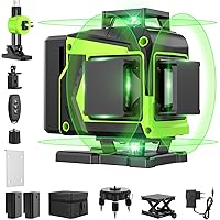 Huepar Self-Leveling Laser Level 150ft Outdoor Cross Line Laser ...