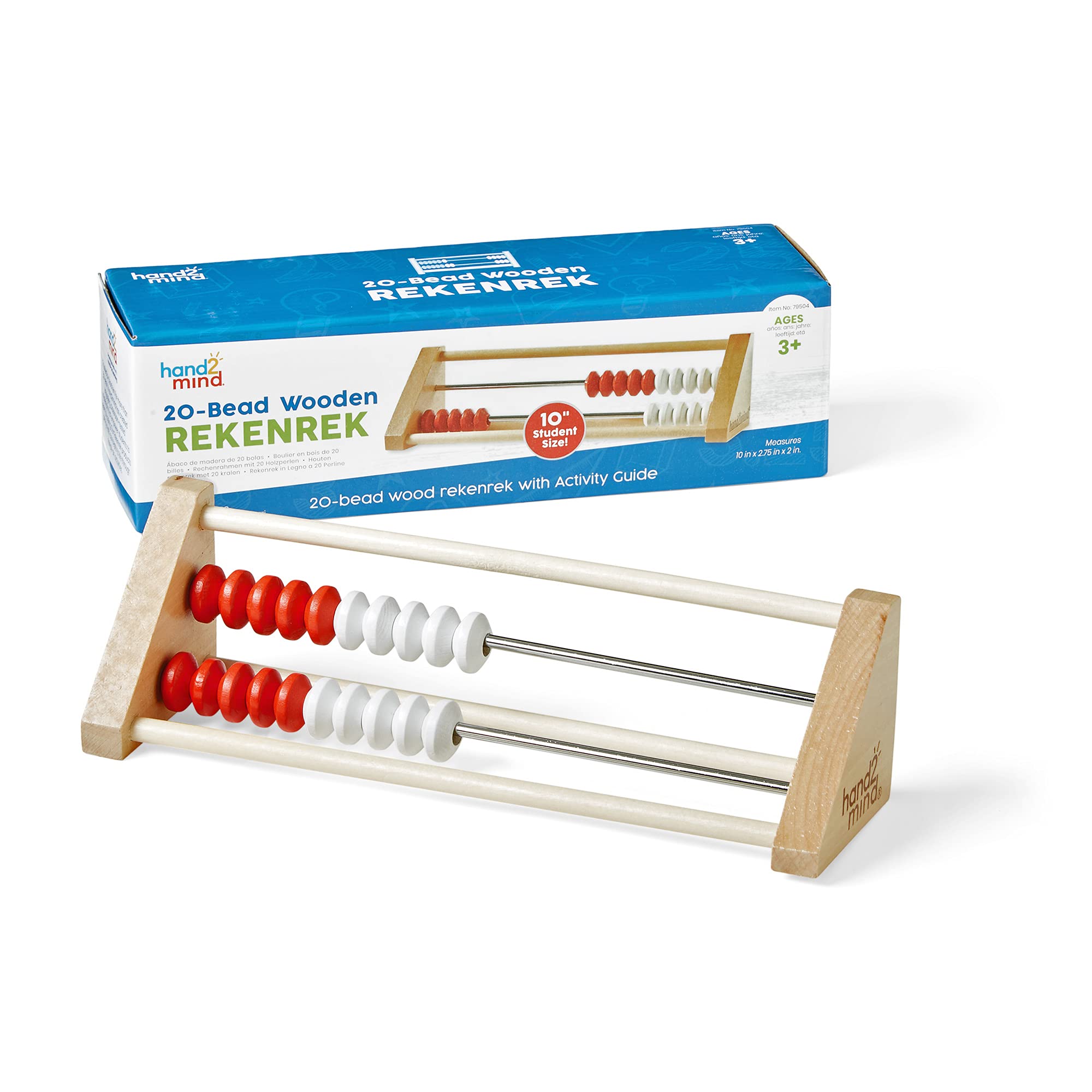 Mua 20 Bead Wooden Rekenrek, Abacus for Kids Math, Math Manipulatives ...